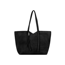 FREDsBRUDER FREDs BRUDER All About Beads Shopper Tasche Leder 39 cm in black | Gr.: onesize