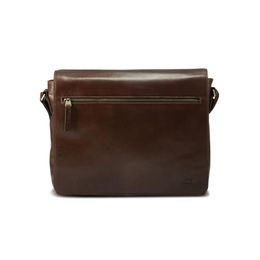 Jost Skagen Aktentaschen Messenger Leder 38 cm Laptopfach in redbrown | Gr.: onesize