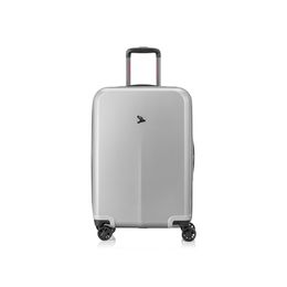 Pack Easy Genius 4 Rollen Trolley L 76 cm mit Dehnfalte in silber | Gr.: onesize