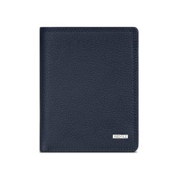 Redolz Leather Essentials HF Geldb&ouml;rse RFID Leder 9,5 cm ausklappbar in navy | Gr.: onesize