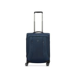 Roncato City 3.0 4 Rollen Kabinentrolley S 55 cm mit Dehnfalte in blau | Gr.: onesize