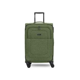 Redolz Essentials 12 MEDIUM 4-Rollen Trolley 67 cm mit Dehnfalte in olive | Gr.: onesize