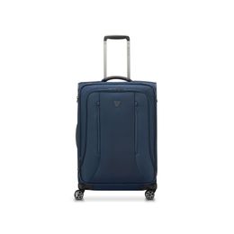 Roncato City 3.0 4 Rollen Trolley M 64 cm mit Dehnfalte in blau | Gr.: onesize