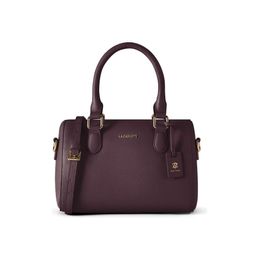 Lazarotti Bologna Leather Bowling-Bag Handtasche Leder 26 cm in burgundy | Gr.: onesize