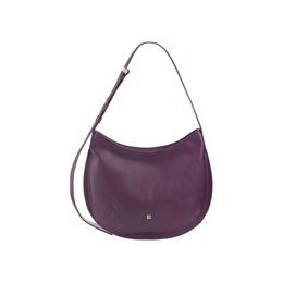 DuDu Hispani Schultertasche Leder 34 cm in deep purple | Gr.: onesize