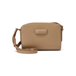 LG Lacoste Casual Umh&auml;ngetasche S Leder 20.5 cm in tan | Gr.: onesize