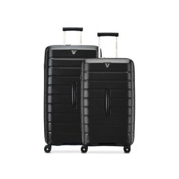 Roncato B-Flying Trunk 4 Rollen Kofferset 2-teilig in schwarz | Gr.: onesize