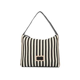 Tom Tailor Malie Shopper Tasche 40 cm in stripes black | Gr.: onesize