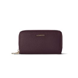 Lazarotti Bologna Leather Geldb&ouml;rse RFID Schutz Leder 20 cm in black | Gr.: onesize
