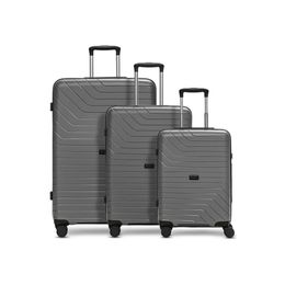 Redolz Essentials 05 3-SET 4 Rollen Kofferset 3-teilig in stone 2 | Gr.: onesize