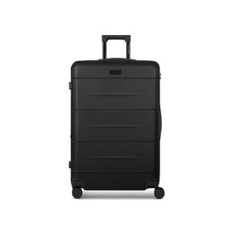 Police London 4 Rollen Trolley 74 cm mit Dehnfalte in deep black | Gr.: onesize