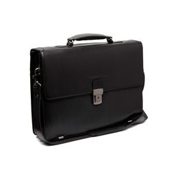The Chesterfield Brand Salvatore Aktentaschen Messenger Leder 42 cm Laptopfach in black | Gr.: onesize