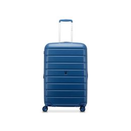 Roncato Relife 4 Rollen Trolley 73 cm mit Dehnfalte in blu retro | Gr.: onesize