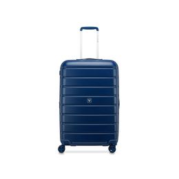 Roncato Relife 4 Rollen Trolley 73 cm mit Dehnfalte in blau | Gr.: onesize