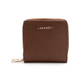 Lazarotti Bologna Leather Geldb&ouml;rse Leder 10 cm in brown | Gr.: onesize