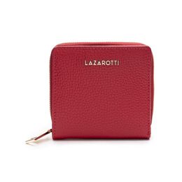 Lazarotti Bologna Leather Geldb&ouml;rse Leder 10 cm in red | Gr.: onesize