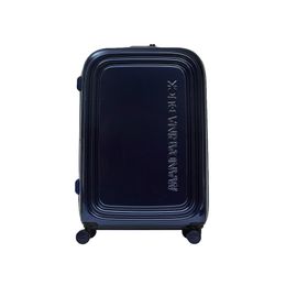 Mandarina Duck Logoduck + Metal 4 Rollen Trolley L 75 cm mit Dehnfalte in blue indigo | Gr.: onesize