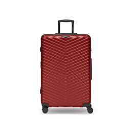 Redolz Essentials 18 4 Rollen Trolley 76 cm mit Dehnfalte in metallic-red shiny | Gr.: onesize