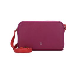 DuDu Umh&auml;ngetasche Leder 19 cm in fuchsia | Gr.: onesize