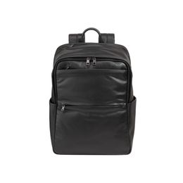 DuDu Sydney Daypack Leder 42 cm Laptopfach in black | Gr.: onesize
