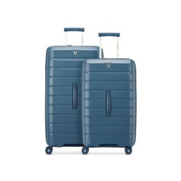 Roncato B-Flying Trunk 4 Rollen Kofferset 2-teilig in denim | Gr.: onesize