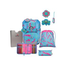 DerDieDas ErgoFlex Tiny Schulranzen-Set 6-teilig in Happy Pixel | Gr.: onesize
