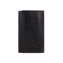 Camel Active Wood Schl&uuml;sseletui Leder 6.5 cm in black | Gr.: onesize