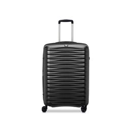 Roncato Wave 4 Rollen Trolley 65 cm mit Dehnfalte in nero | Gr.: onesize