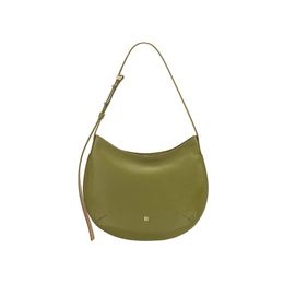 DuDu Hispani Schultertasche Leder 34 cm in olive | Gr.: onesize