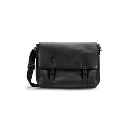 Farmhood Memphis Aktentaschen Messenger Leder 38 cm Laptopfach in black | Gr.: onesize