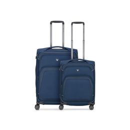 Roncato Gateway 4 Rollen Kofferset 2-teilig mit Dehnfalte in blue | Gr.: onesize
