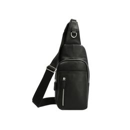 Picard Milano Umh&auml;ngetasche Leder 13 cm in schwarz | Gr.: onesize