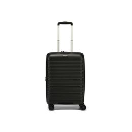 d&n D&N Travel Line 4700 4 Rollen Kabinentrolley 55 cm mit Dehnfalte in black | Gr.: onesize