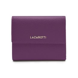 Lazarotti Bologna Leather Geldb&ouml;rse Leder 12 cm in purple | Gr.: onesize