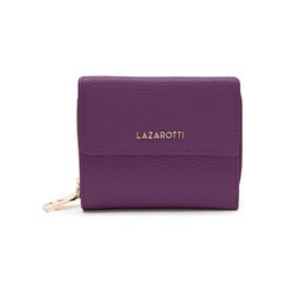 Lazarotti Bologna Leather Geldb&ouml;rse Leder 12 cm in purple | Gr.: onesize