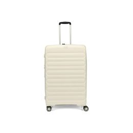 d&n D&N Travel Line 4700 4 Rollen Trolley 78 cm mit Dehnfalte in cream white | Gr.: onesize