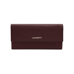 Lazarotti Bologna Leather Geldb&ouml;rse Leder 19 cm in burgundy | Gr.: onesize