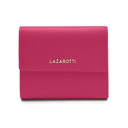 Lazarotti Bologna Leather Geldb&ouml;rse Leder 12 cm in hot pink | Gr.: onesize