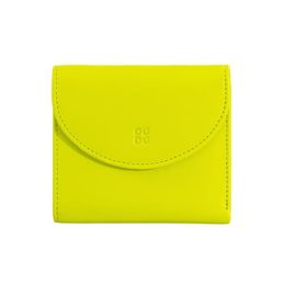 DuDu Malaita Geldb&ouml;rse Leder 11 cm in lime | Gr.: onesize