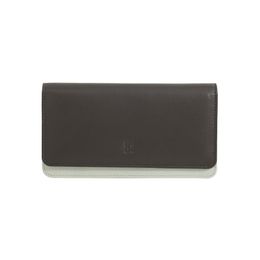 DuDu Geldb&ouml;rse RFID Leder 17,5 cm in coffee brown | Gr.: onesize