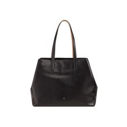 DuDu Pauline Shopper Tasche Leder 36 cm in black | Gr.: onesize