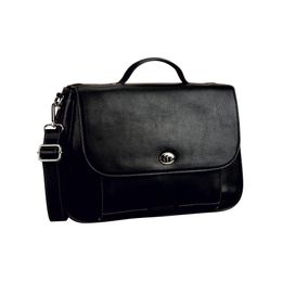 Leonhard Heyden Nizza Aktentasche Leder 39 cm Laptopfach in schwarz1 | Gr.: onesize