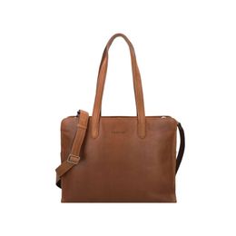 Plevier Power Aktentasche Leder 41.5 cm Laptopfach in cognac | Gr.: onesize