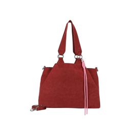 Fritzi aus Preussen Fritzi aus Preu&szlig;en Maia Suede Jacky Shopper Tasche 40 cm in ruby red | Gr.: onesize