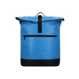 Green Burry Greenburry Upcycled Tarpaulin Daypack 42.5 cm Laptopfach in space blue-black | Gr.: onesize