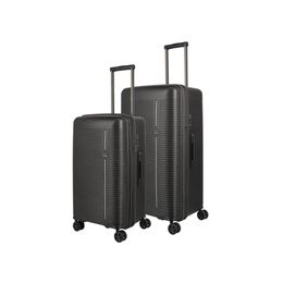 Travelite Roomer 4 Rollen Kofferset 2-teilig in schwarz | Gr.: onesize