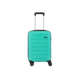 d&n D&N Travel Line 4100 4 Rollen Kabinentrolley S 54 cm in petrol | Gr.: onesize