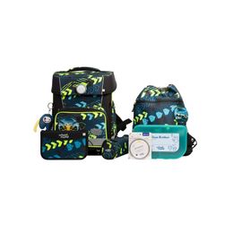 School-Mood Champion Pro Schulranzen-Set 7-teilig in Rennwagen | Gr.: onesize