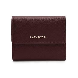 Lazarotti Bologna Leather Geldb&ouml;rse Leder 12 cm in burgundy | Gr.: onesize