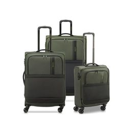 Roncato Metropolitan 4 Rollen Kofferset 3-teilig mit Dehnfalte in green | Gr.: onesize